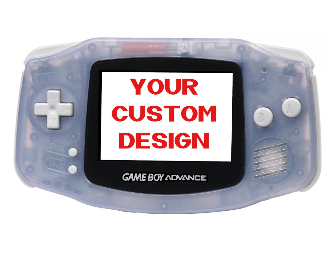 Your Custom Design Nintendo Gameboy Advance Shell Housing Gba - Etsy