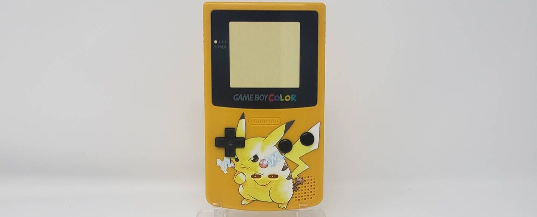 Pokemon Yellow Pikachu Gameboy Color Shell Diy - Etsy