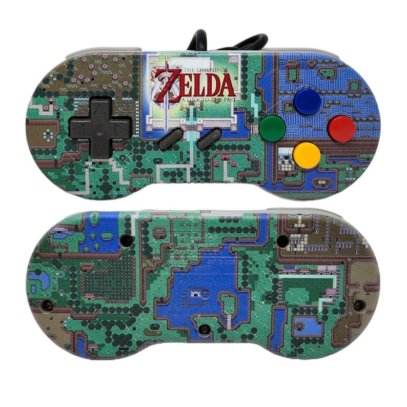 Zelda A Link to the Past Super Nintendo/famicom Controller - Etsy