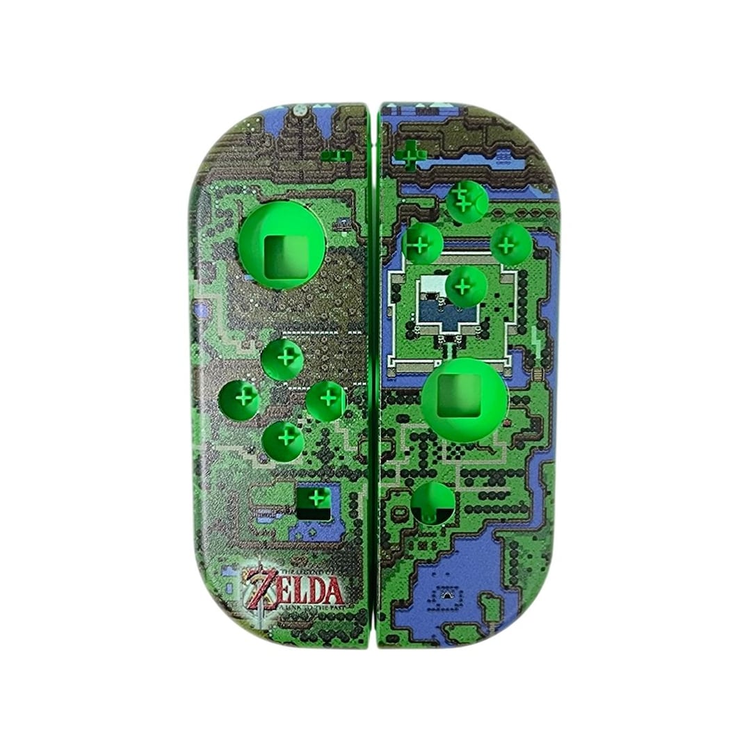 Zelda A Link to the Past Snes Hyrule Map Nintendo Switch Joy Con Custom ...