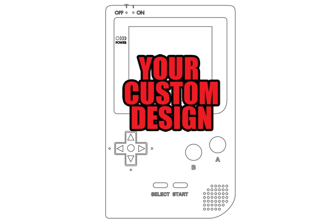 Your Custom Design Gameboy Pocket Shell DIY - Etsy