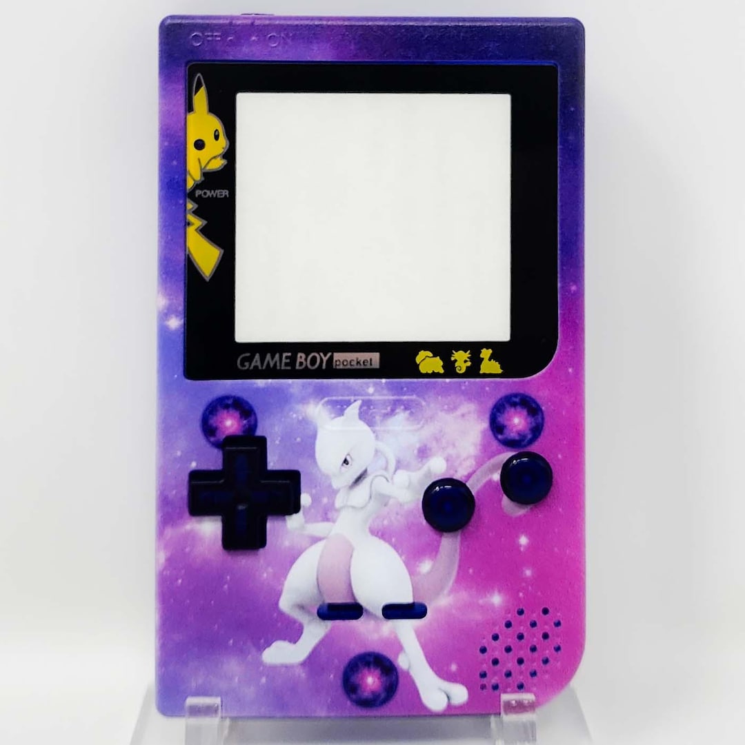 Pokemon Mewtwo Gameboy Pocket Shell DIY - Etsy
