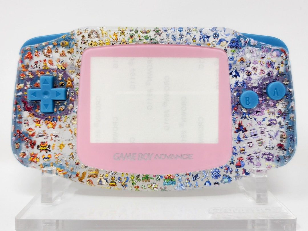 Pokemon Collage Nintendo Gameboy Advance Shell Housing Gba - Etsy
