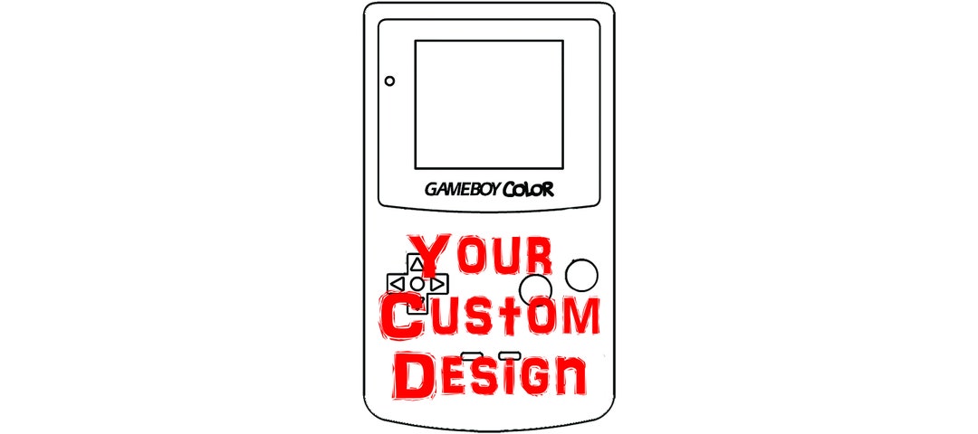 Custom Gameboy Color Shell Diy - Etsy