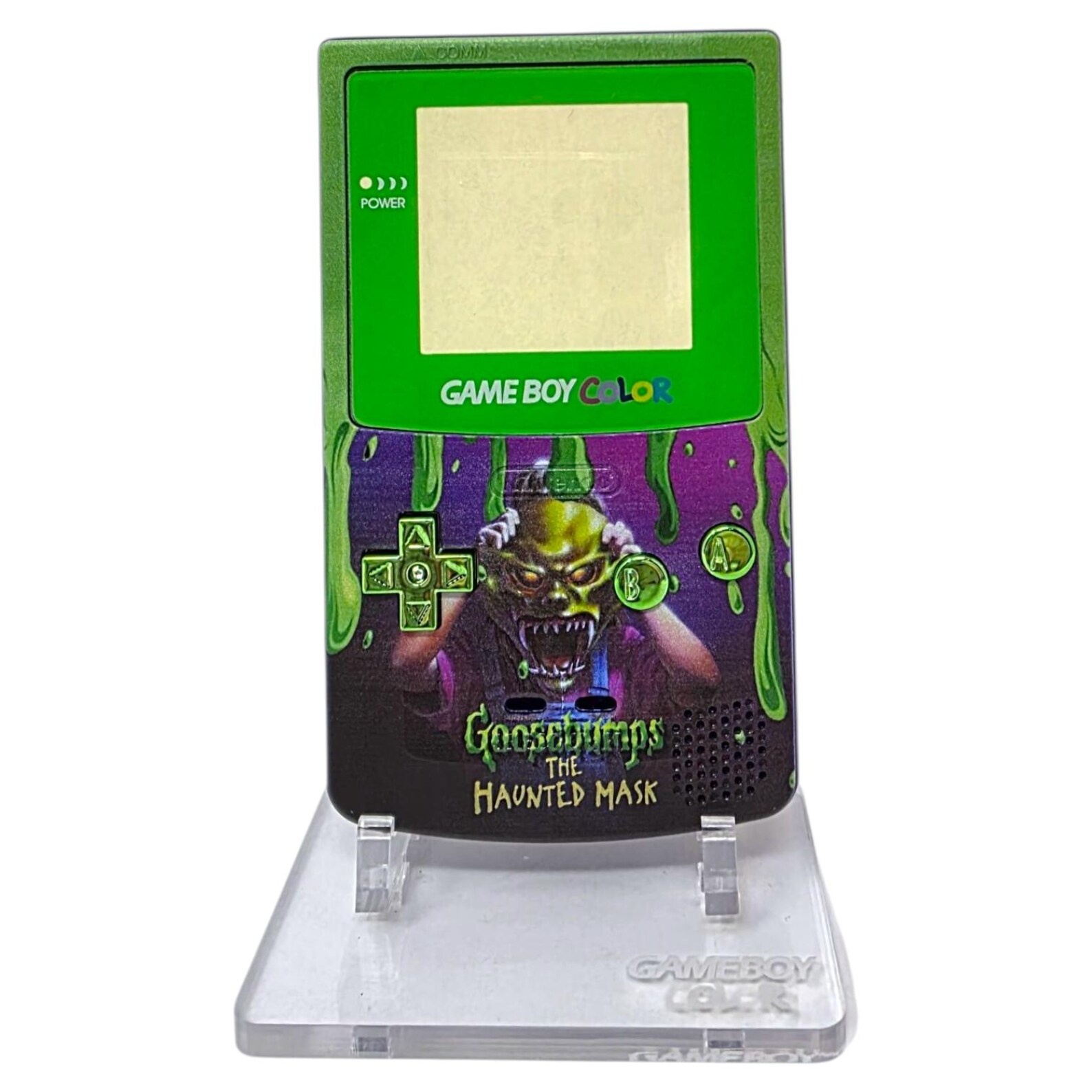 Goosebumps the Haunted Mask Gameboy Color Shell Diy - Etsy