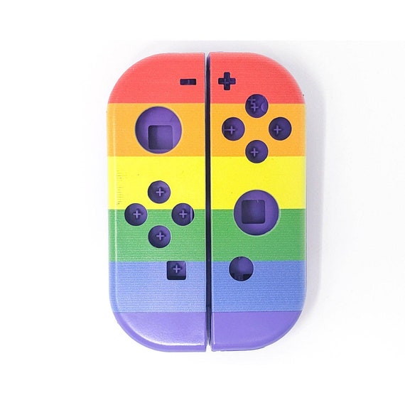 Gay Pride Flag Nintendo Switch Joy Con Shell | Etsy