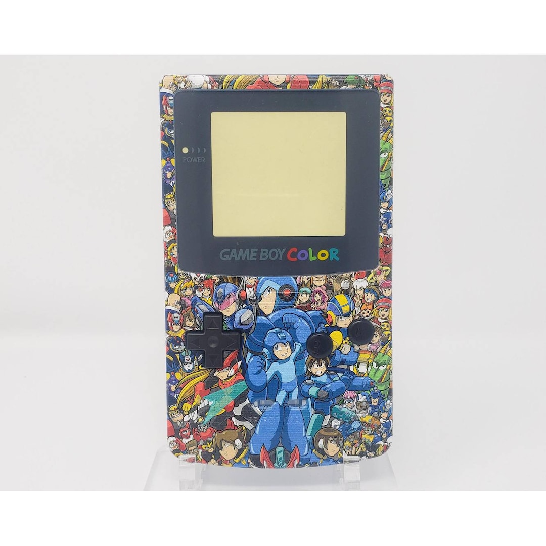 Megaman Collage Gameboy Color Shell Diy - Etsy