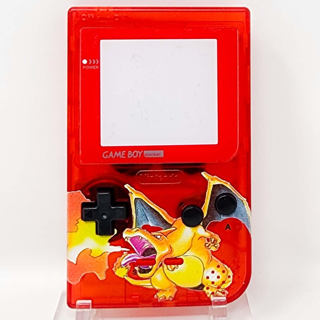 Pokemon Charizard TCG Card Gameboy Pocket Shell DIY - Etsy