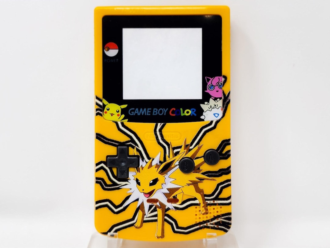 Pokemon Jolteon Gameboy Color Shell Diy - Etsy