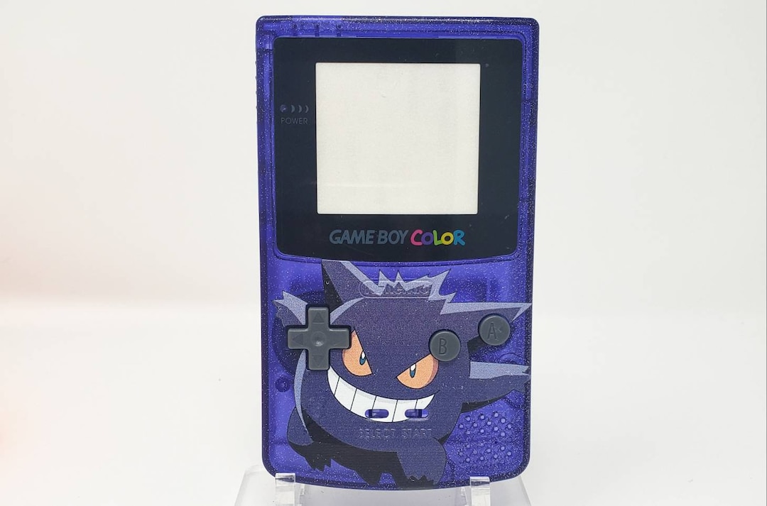 Pokemon Gengar Gameboy Color Glitter Shell Diy - Etsy