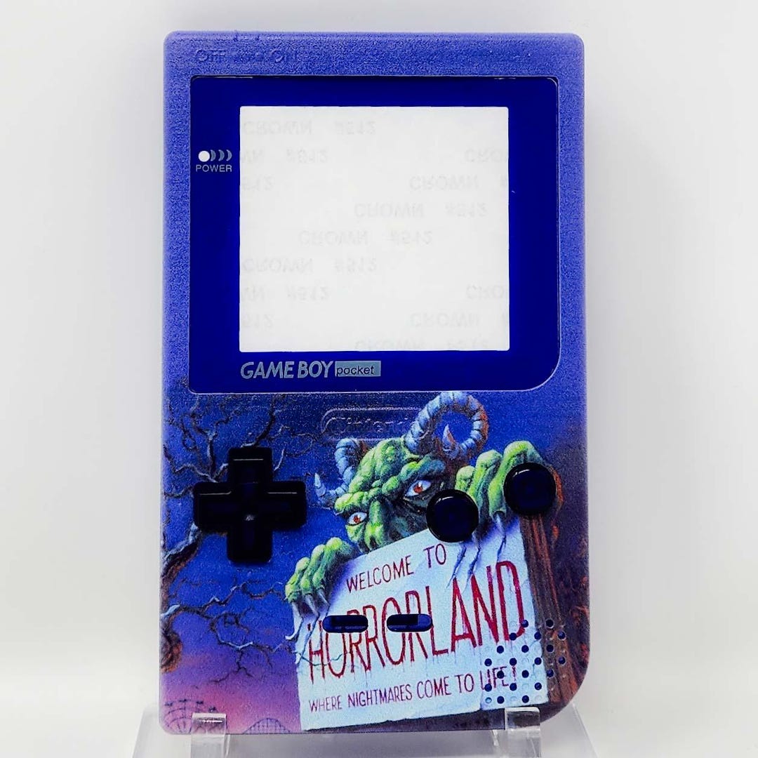 Goosebumps Horrorland Gameboy Pocket Shell DIY - Etsy
