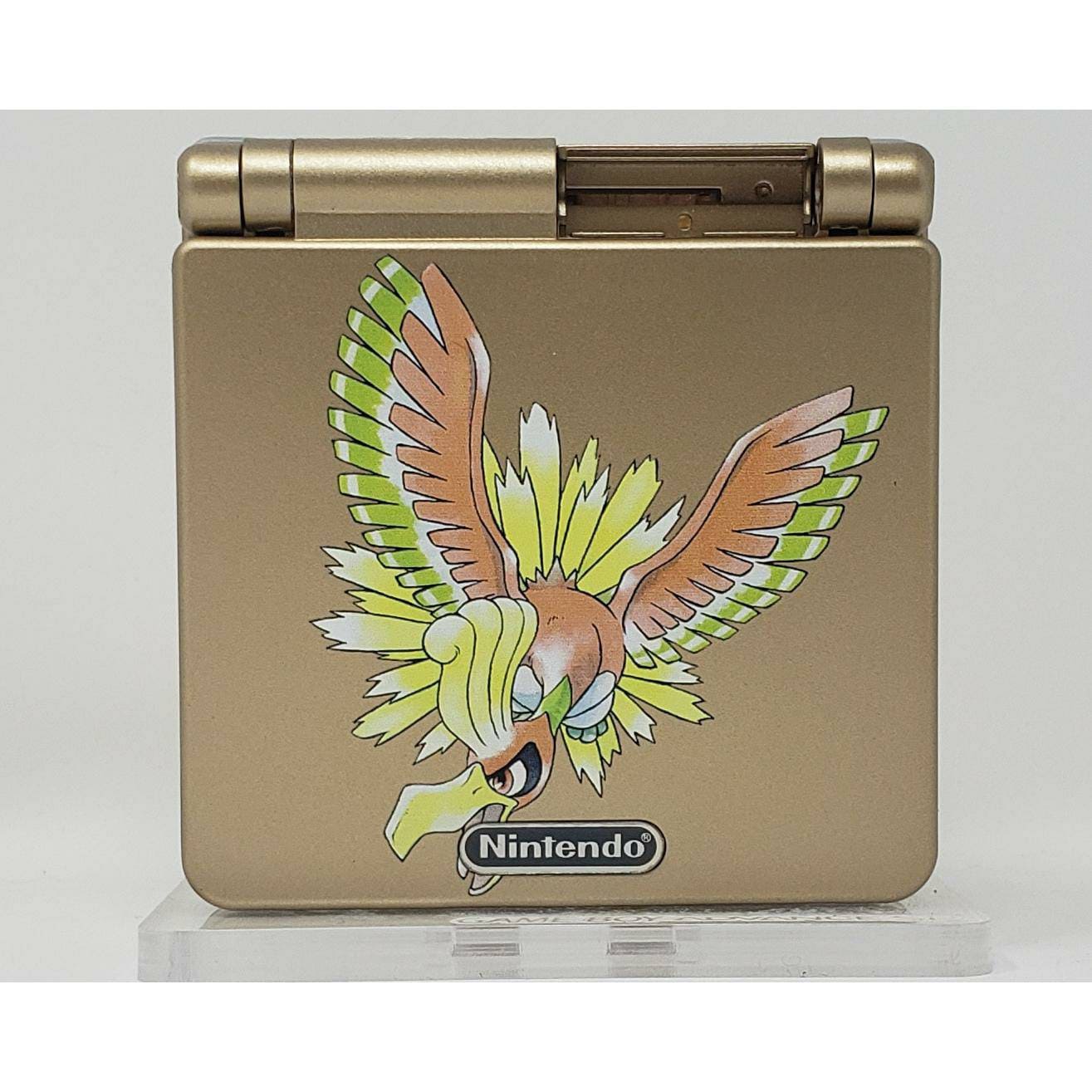 Pokemon Gold Ho-oh Gameboy Advance SP Housing Diy - Etsy