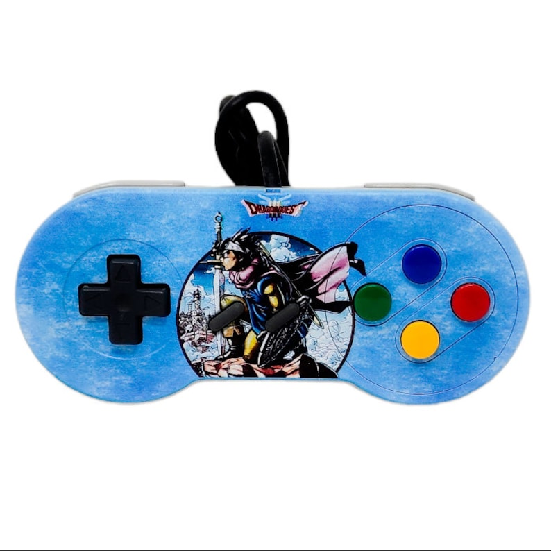 Dragon Quest III Super Nintendo/famicom Controller - Etsy