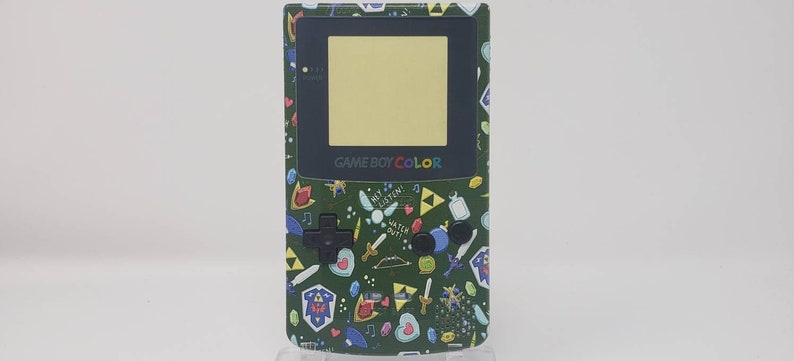 Legend Of Zelda Collage Gameboy Color Shell diy | Etsy