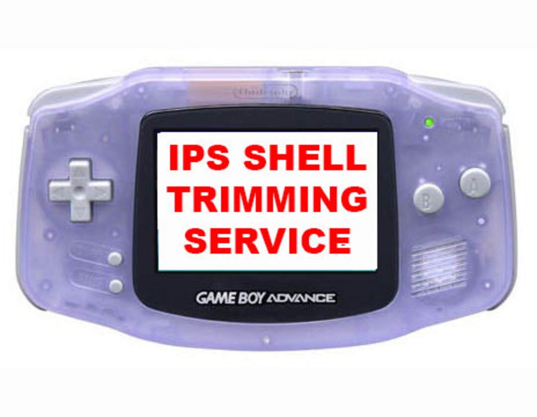 GBA Shell IPS Trimming Service Add-on - Etsy