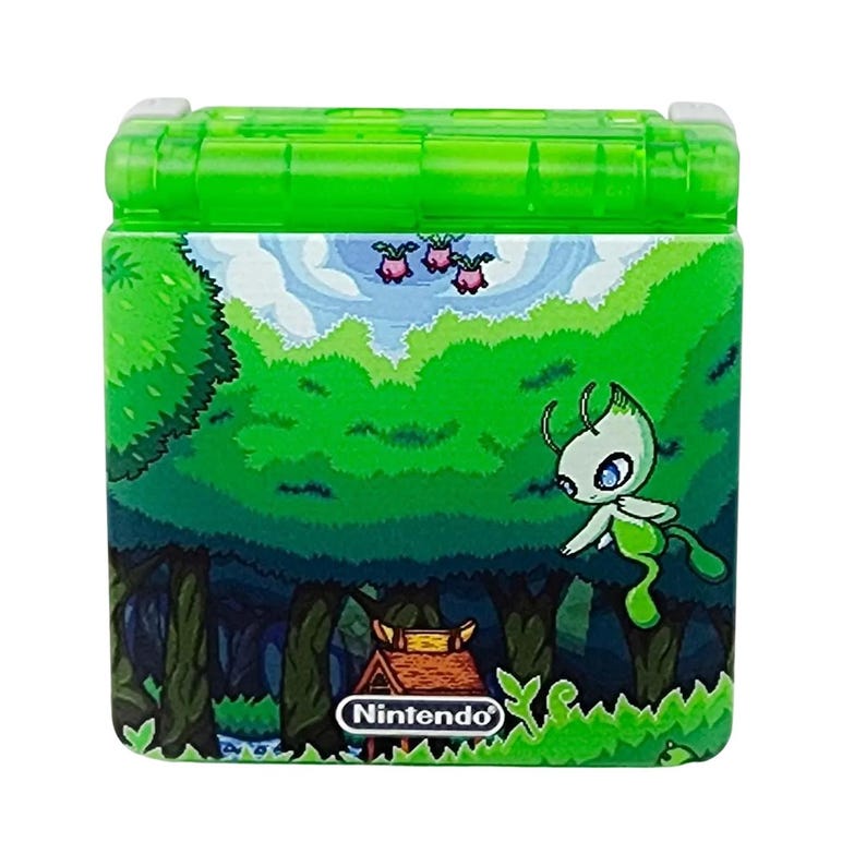 Pokemon Celebi Gameboy Advance SP Shell Housing Diy - Etsy