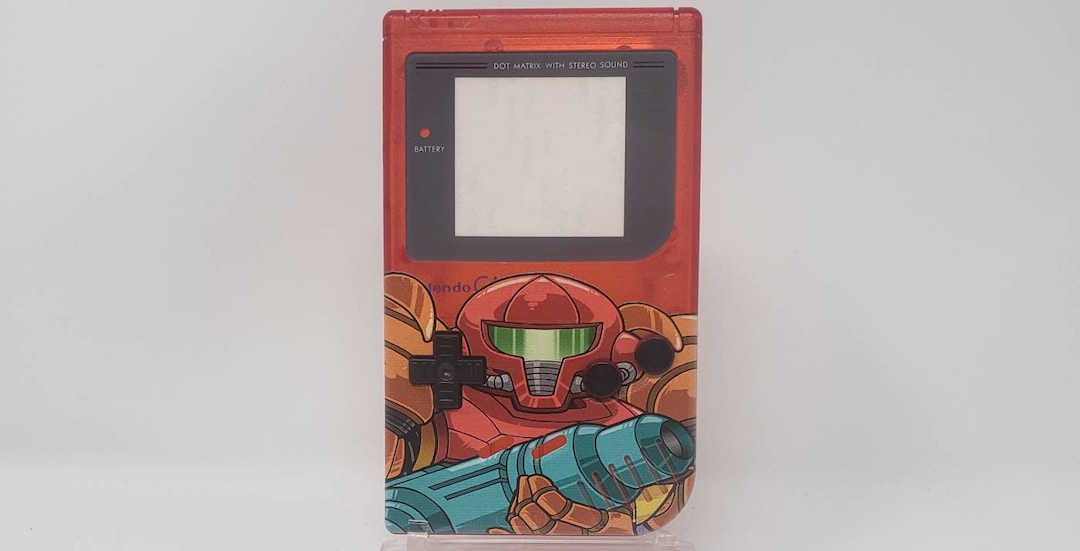 Metroid Samus Gameboy Shell Housing Diy - Etsy