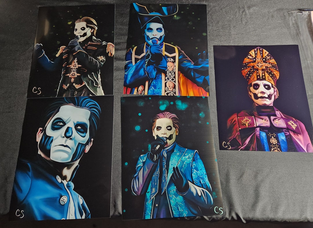 Five Papa Emeritus Art Prints - Etsy
