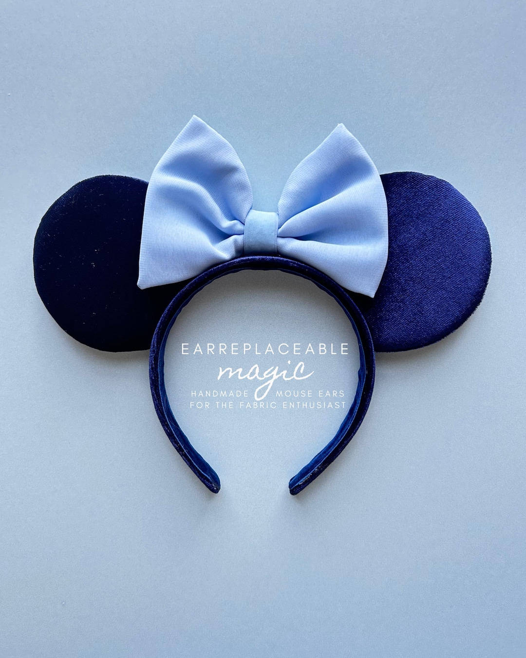 Wendy Darling Mouse Ears, Wendy Minnie Ears, Blue Velvet Mickey Ears ...