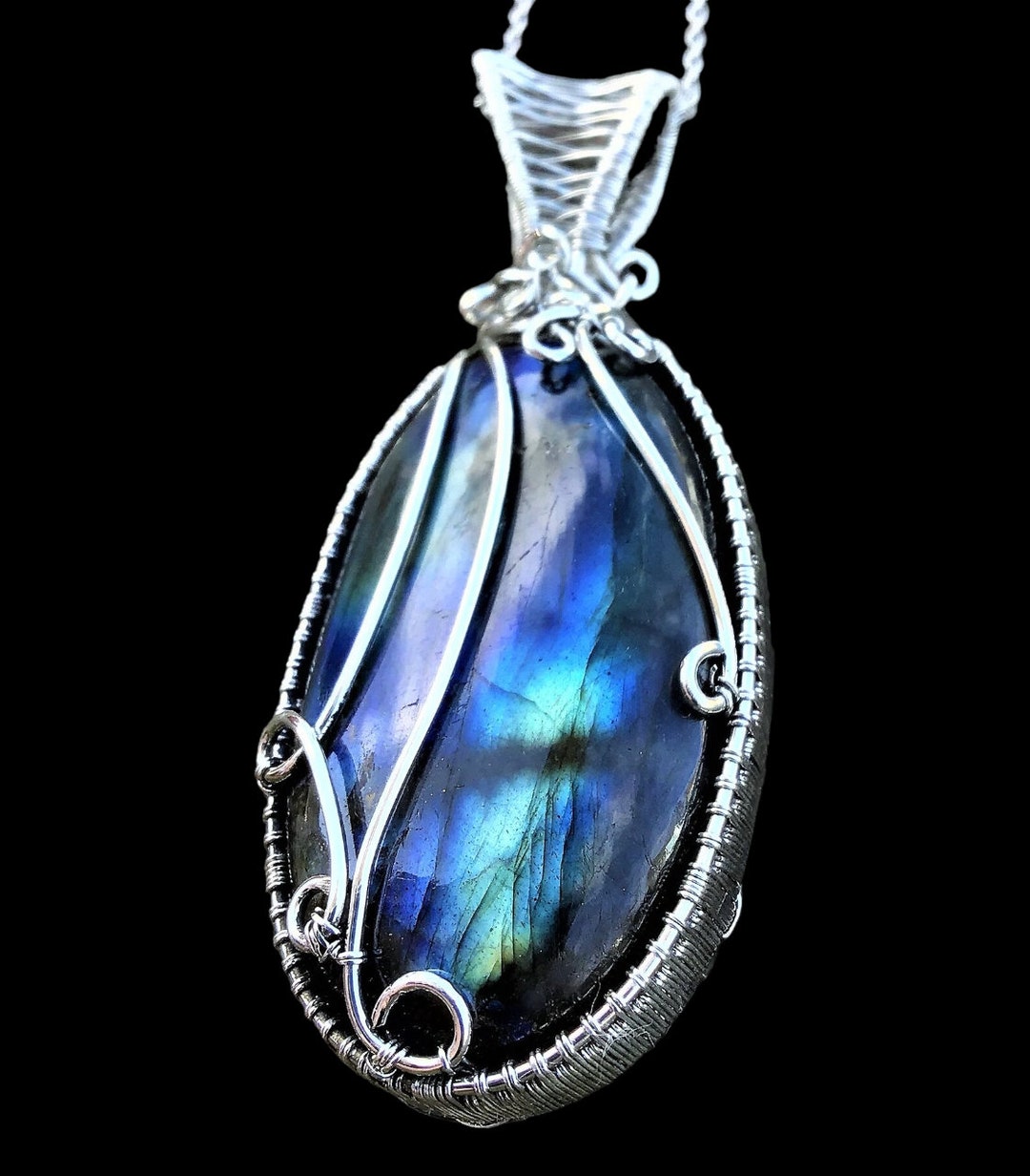 FLASHY Labradorite Spectrolite Moonstone Moon Stone Elven Elvish ...