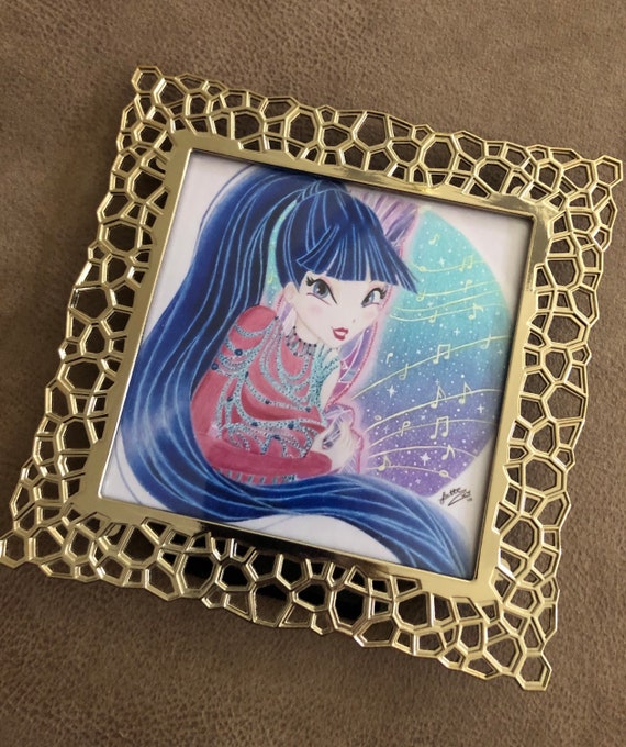 Winx Club Musa Dreamix 4x4 Mini Framed Print - Etsy India