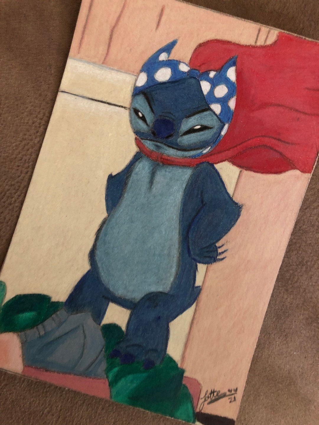 Stitch 4x6 Original - Etsy