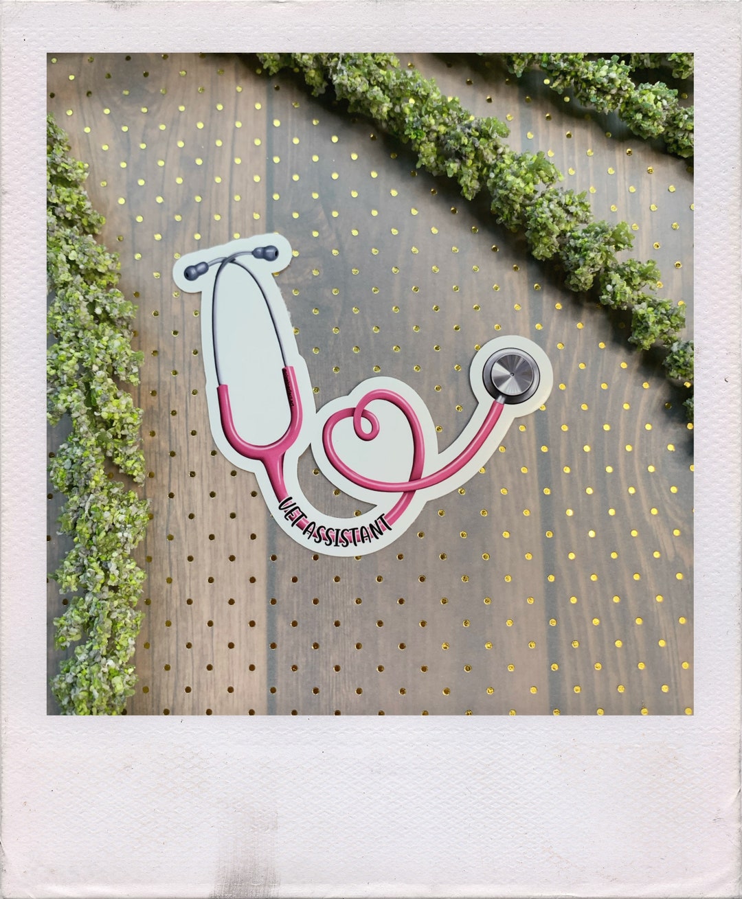 Customizable Stethoscope Sticker. Add a Name or Credentials by - Etsy