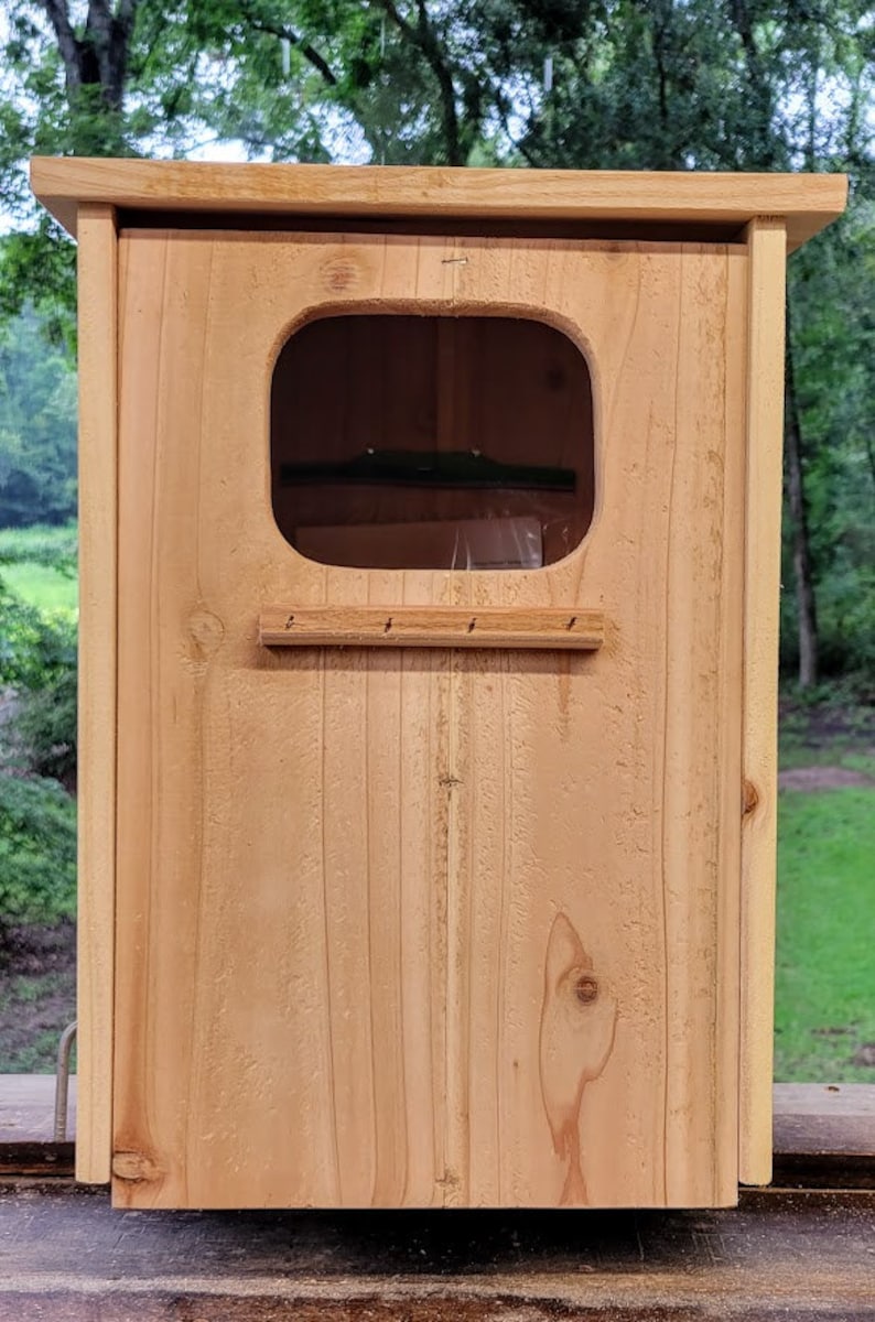 Cedar Black Bellied Whistling Tree Duck Nesting Box - Etsy