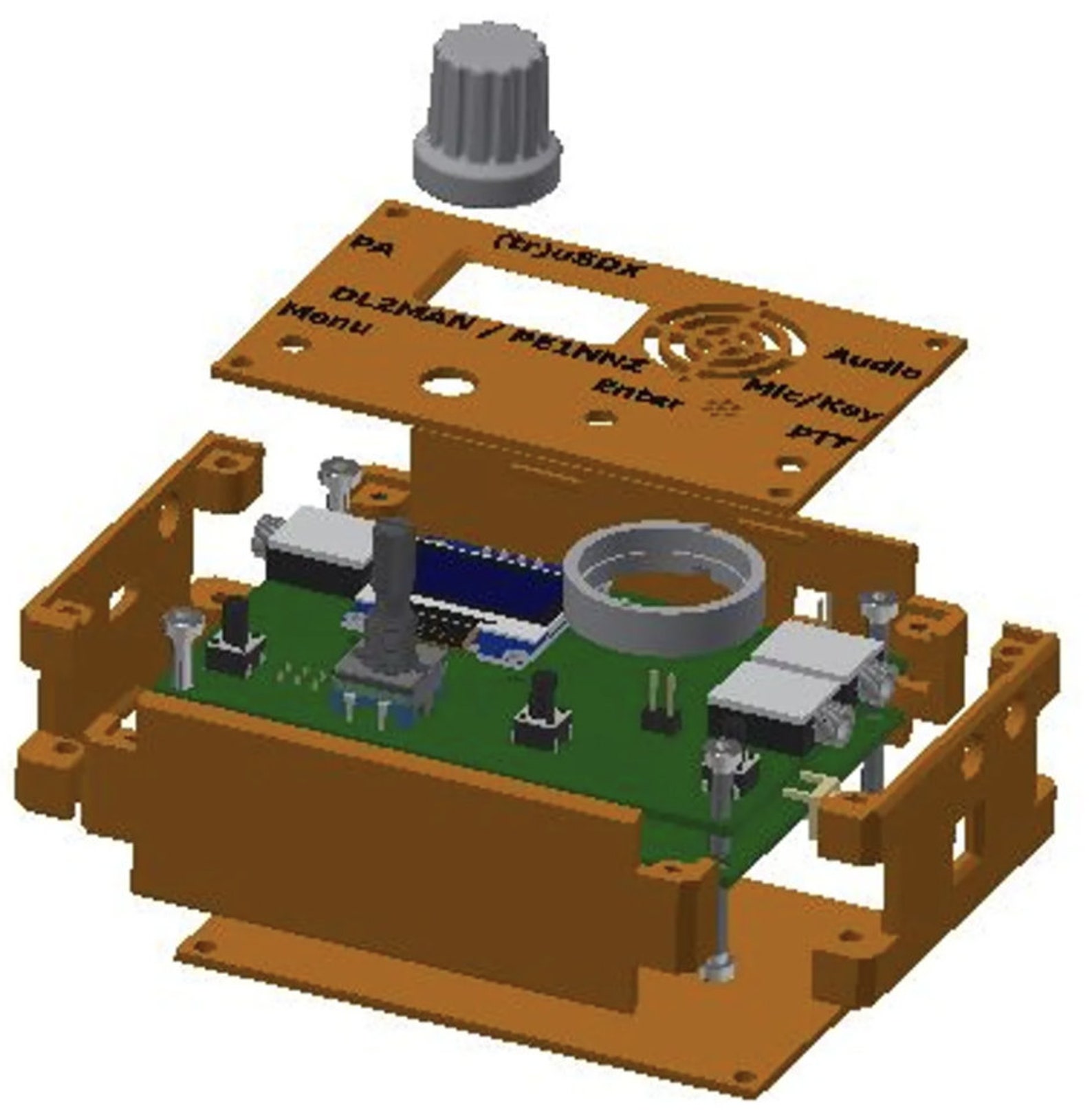 Housing for (tr)usdx QRP Transceiver - Etsy