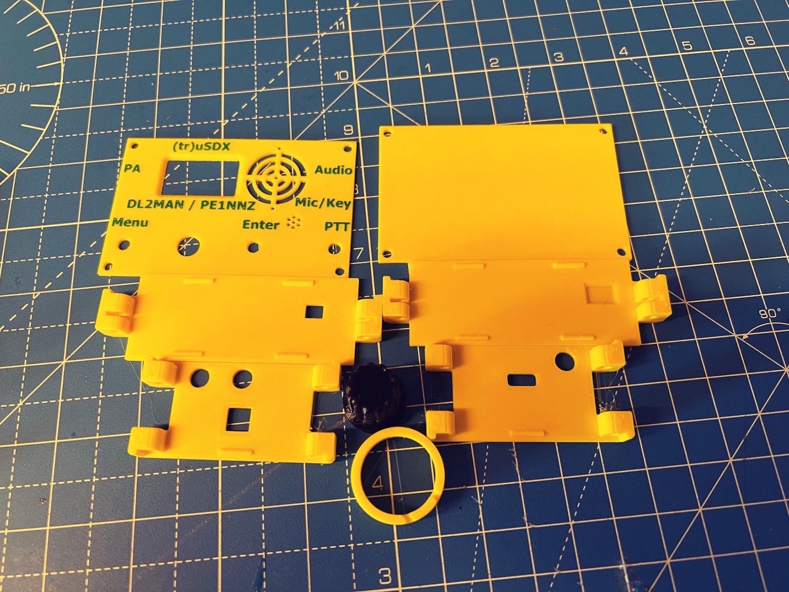 3D Printed (tr)usdx Transceiver Case, Ham Radio Enclosure, PLA Plastic ...