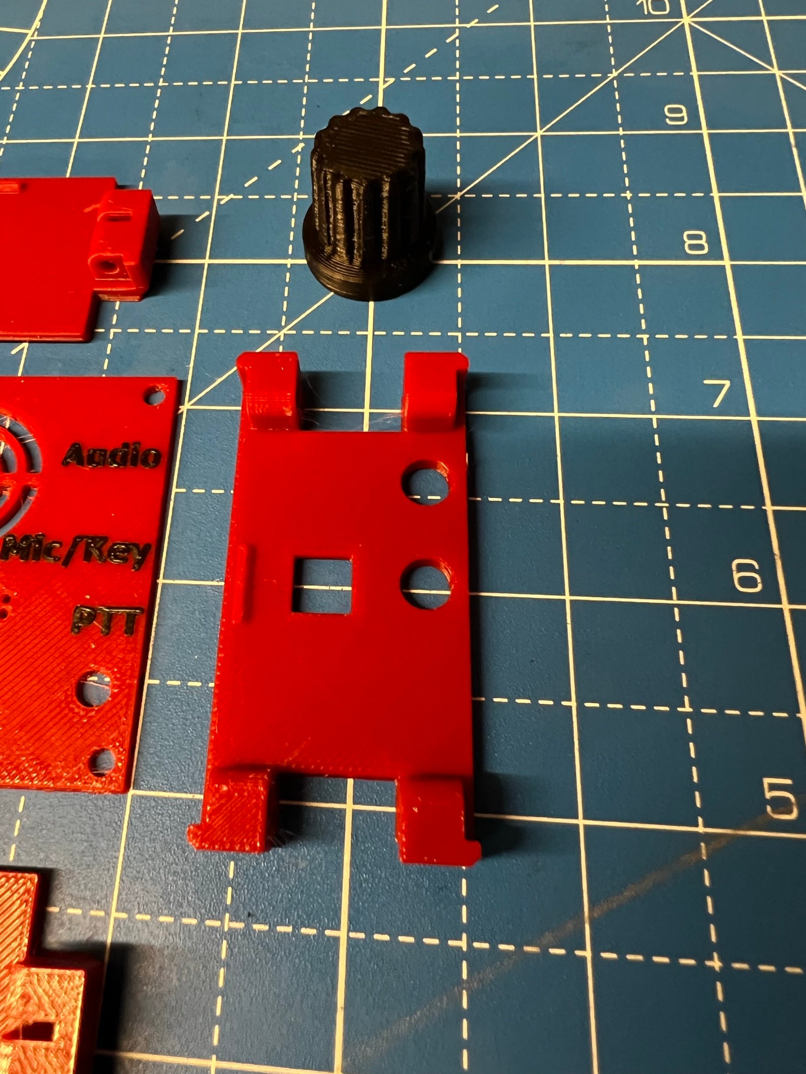 3D Printed (tr)usdx Transceiver Case, Ham Radio Enclosure, PLA Plastic ...