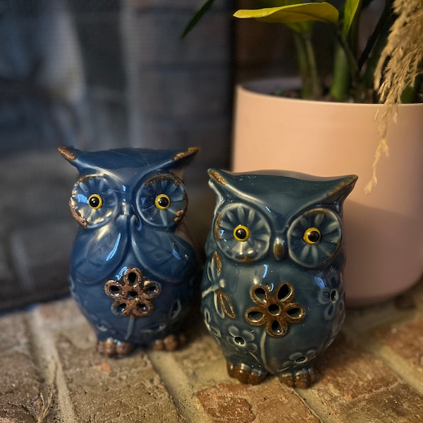 Ceramic Owl Decor - Etsy