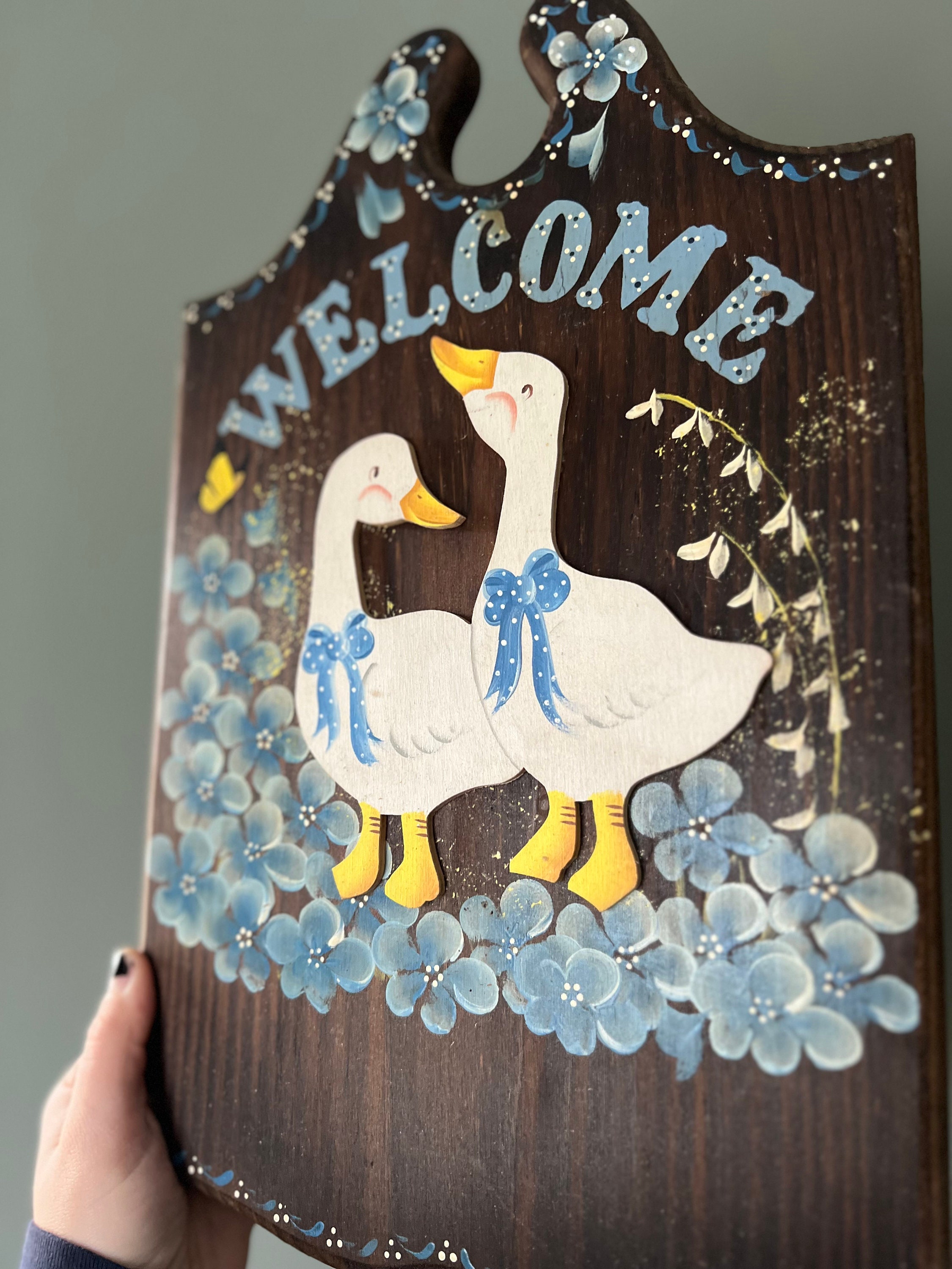 Goose Welcome Sign - Etsy