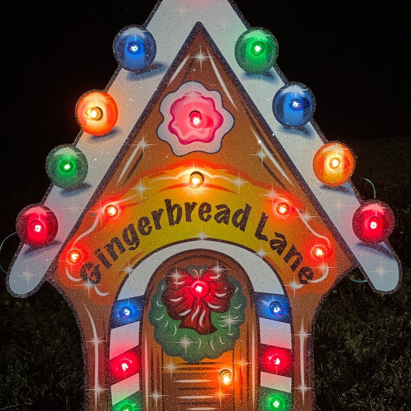 Outdoor Gingerbread Decor - Etsy