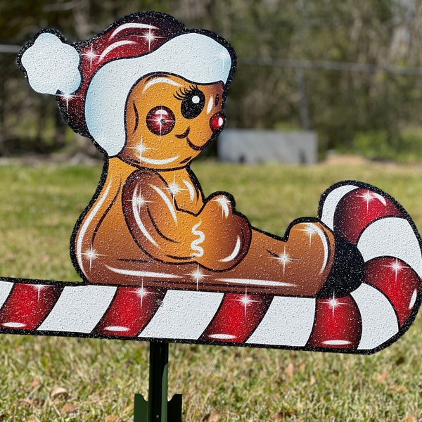Outdoor Gingerbread Decor - Etsy