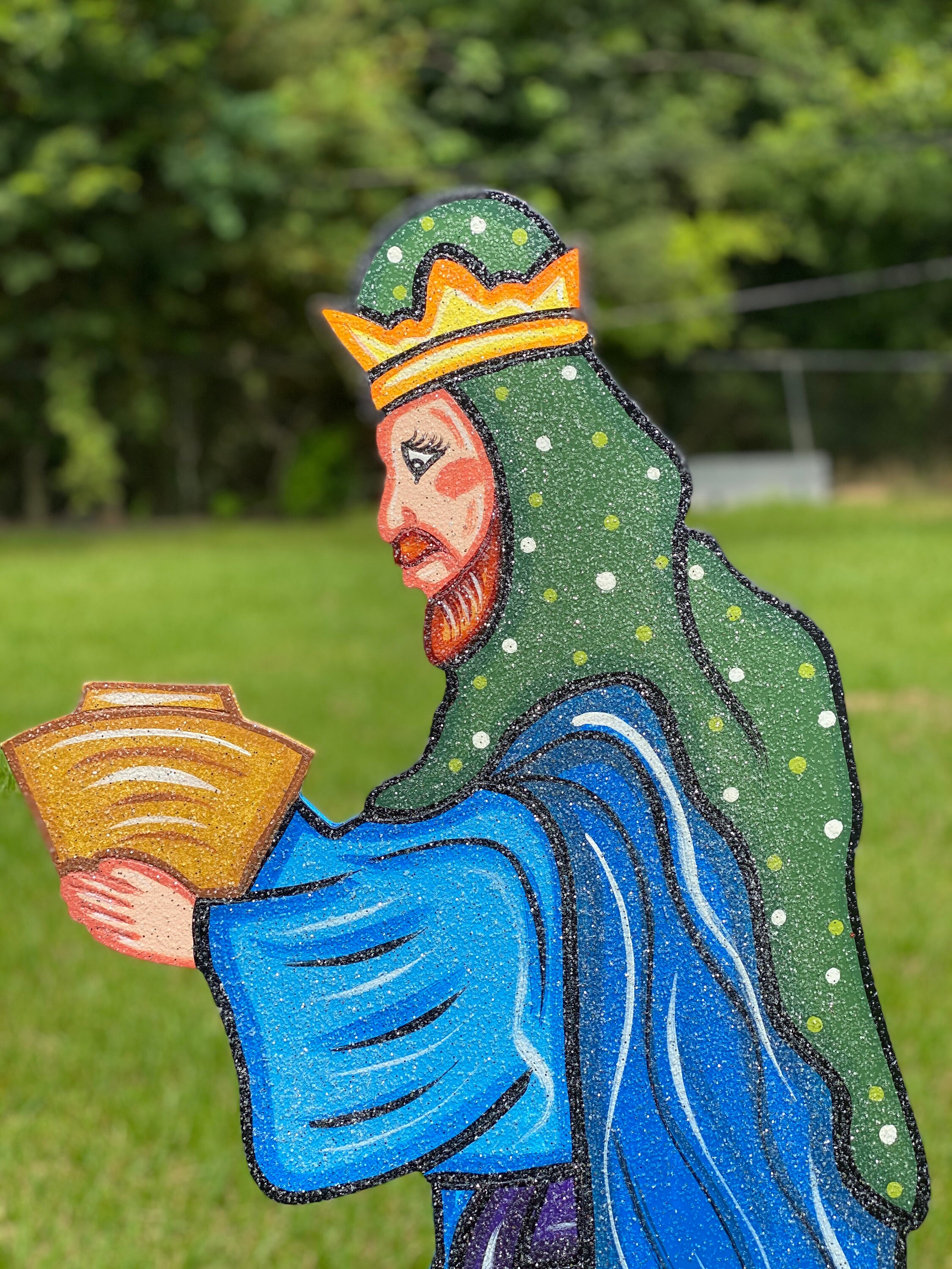 3 Wise Men Nativity Scene Christian Christmas Yard Art SET OF 3 Kings ...