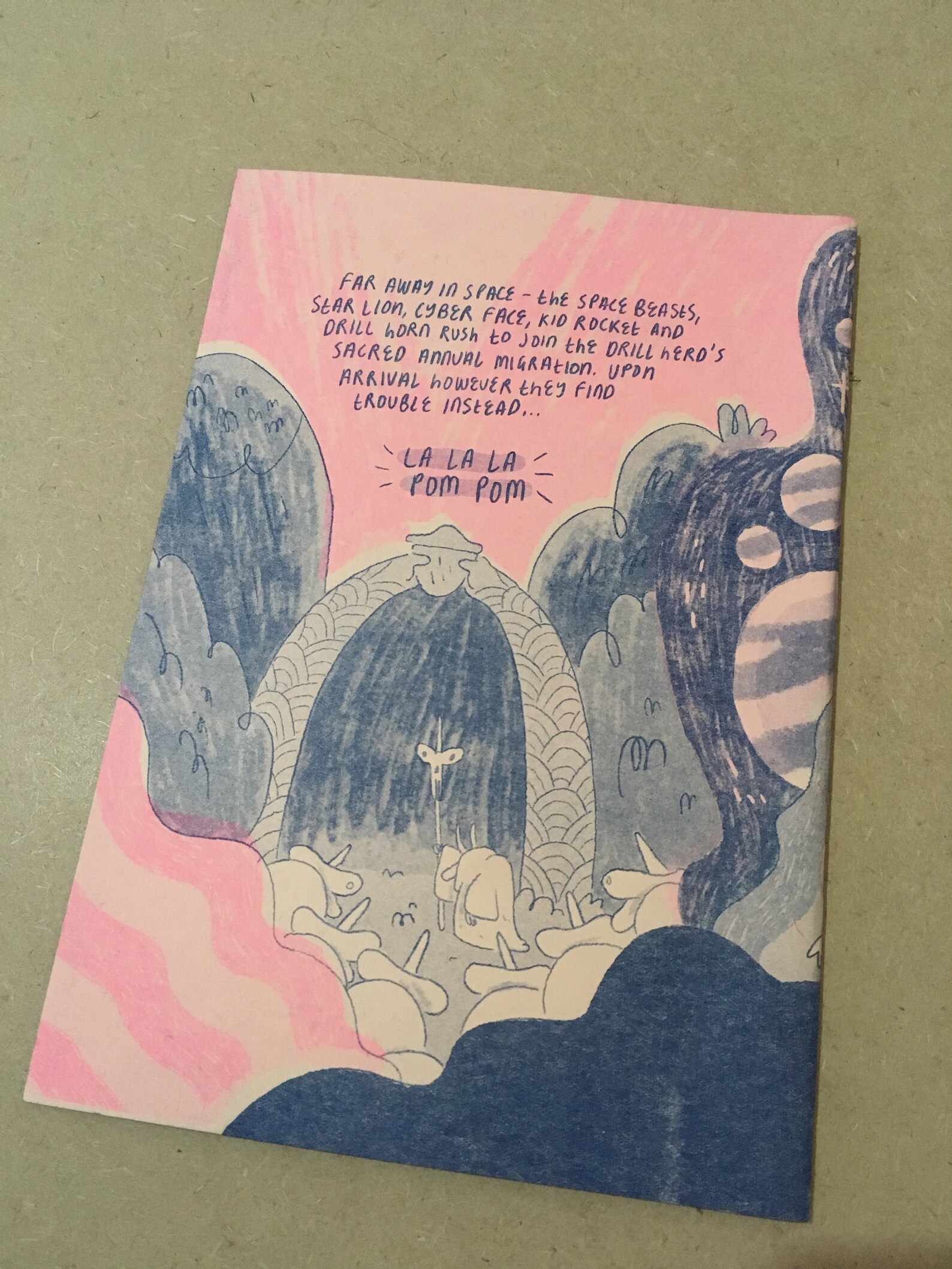 SPACE BEAST - Risographed Comic - Etsy