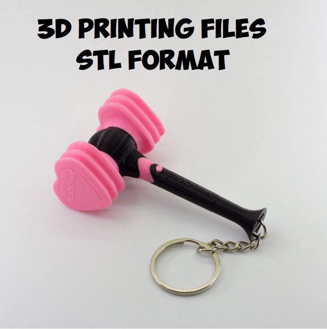 Blackpink Hammer Mini Keychain STL File for 3D Printing - Etsy