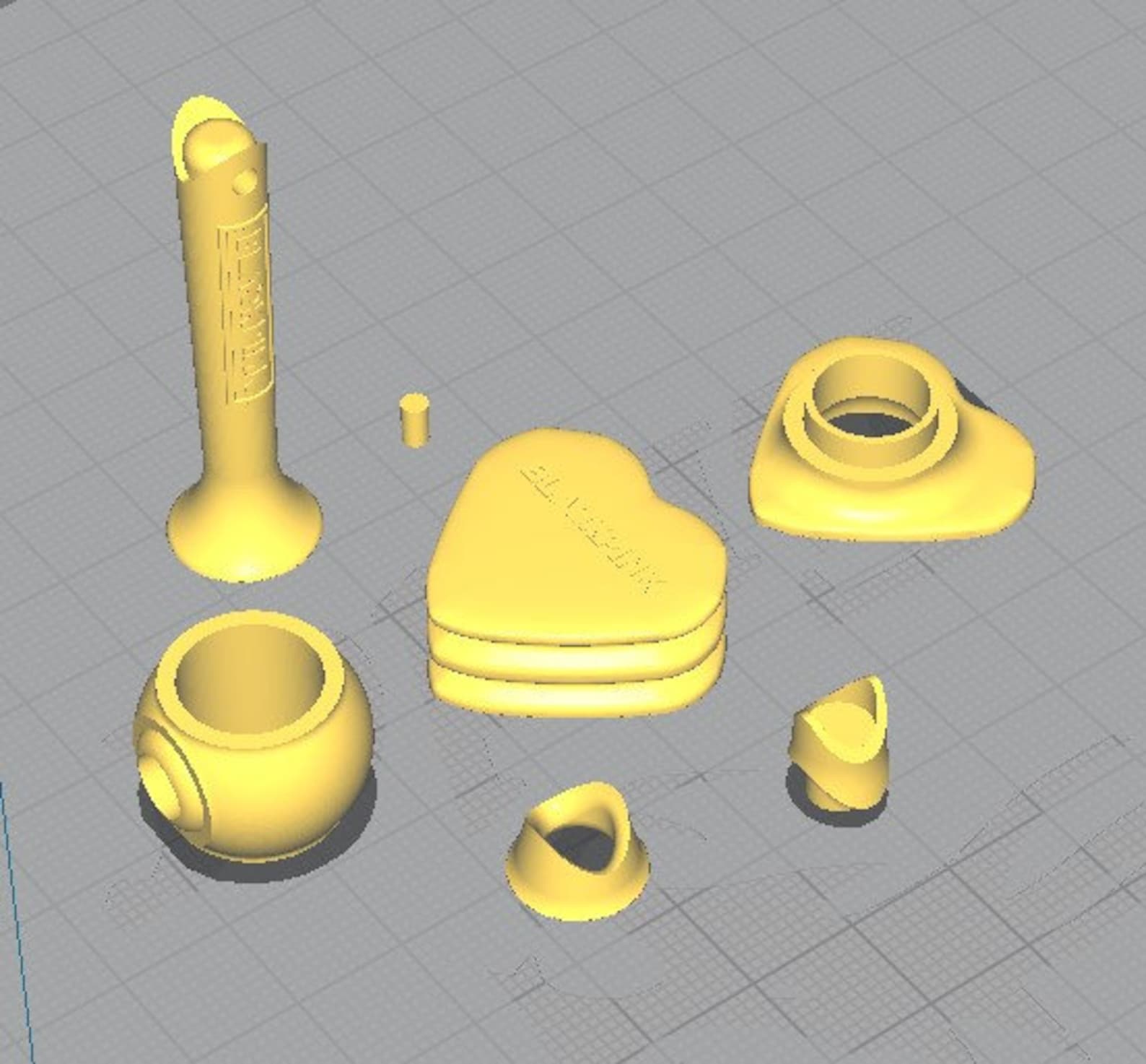 Blackpink Hammer Mini Keychain STL File for 3D Printing - Etsy