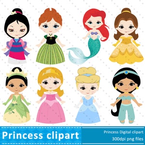 Prinses Clipart，png Images Digital， Cute Characters，birthday Invitation ...
