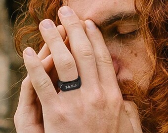 Men Class Ring - Etsy