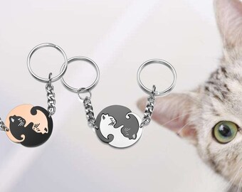 Couples Key Chain - Etsy