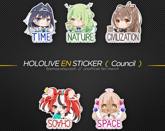 Hololive En Sticker | Etsy