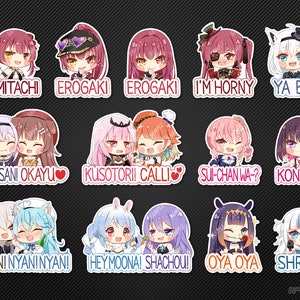 Hololive Sticker Vol. 2 - Etsy