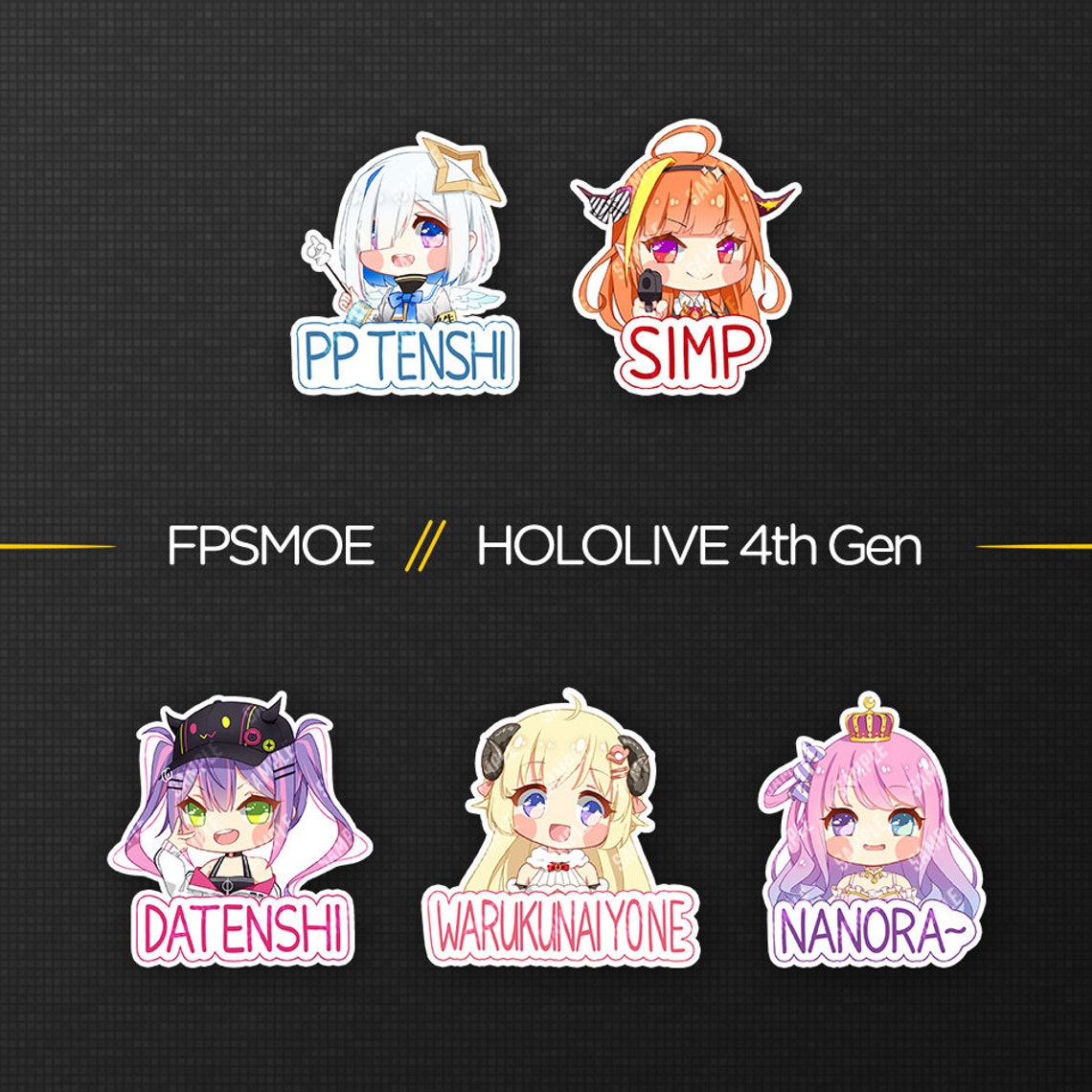 Hololive 4th Generation Sticker | Etsy