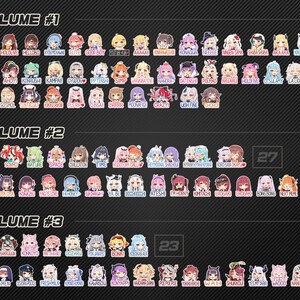 Hololive Sticker Vol. 3 - Etsy