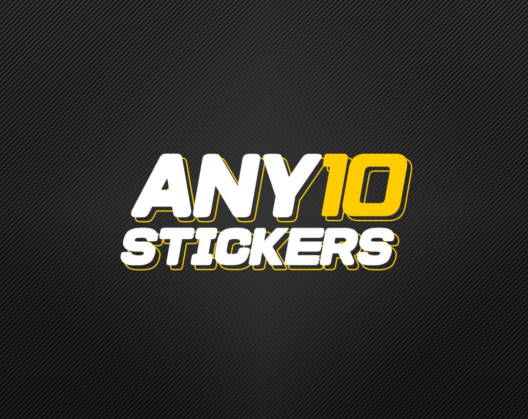 Choose Any 10 Stickers - Etsy