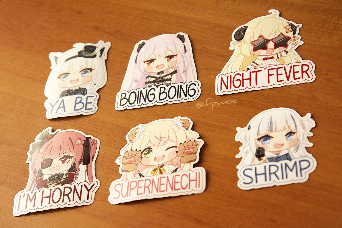 Hololive Sticker Vol. 2 - Etsy