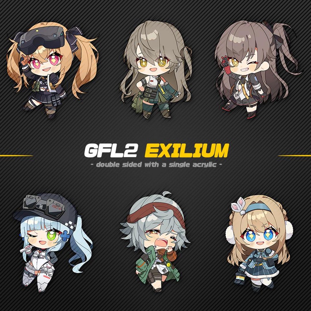 GFL2 Exilium Keychain - Etsy
