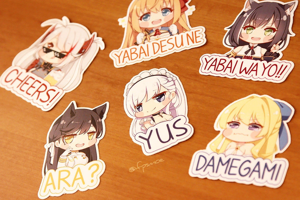 Azur Lane Sticker - Etsy